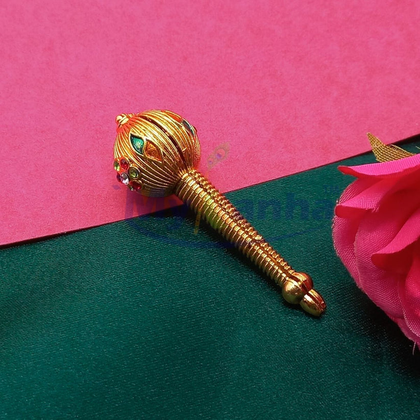 Hanuman ji Gada / Mukdar toy for janmashtami ( 2 Inches) – MyKanha.com