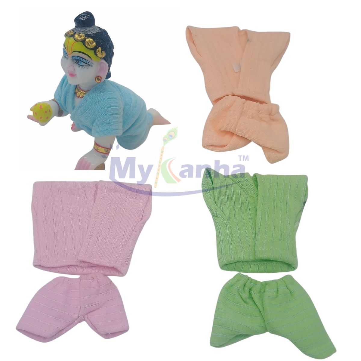 Winter half innerwear in light colors (Set of 4) – MyKanha.com