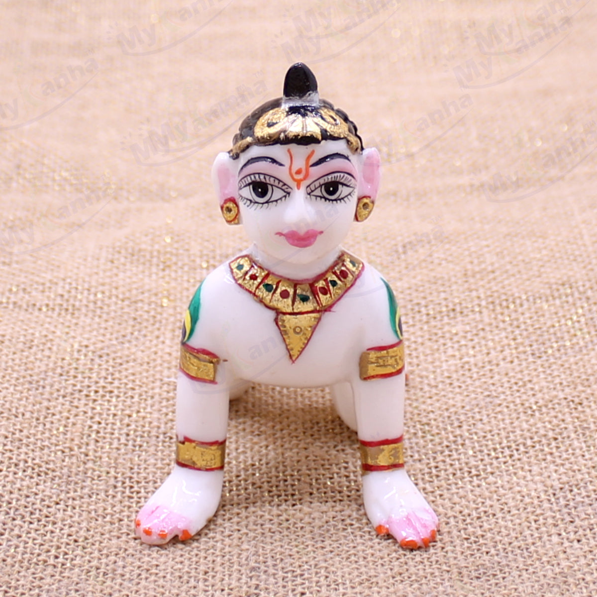 Bal Radha Rani fibre idols with fine quality and makeup - 4 Inches ...