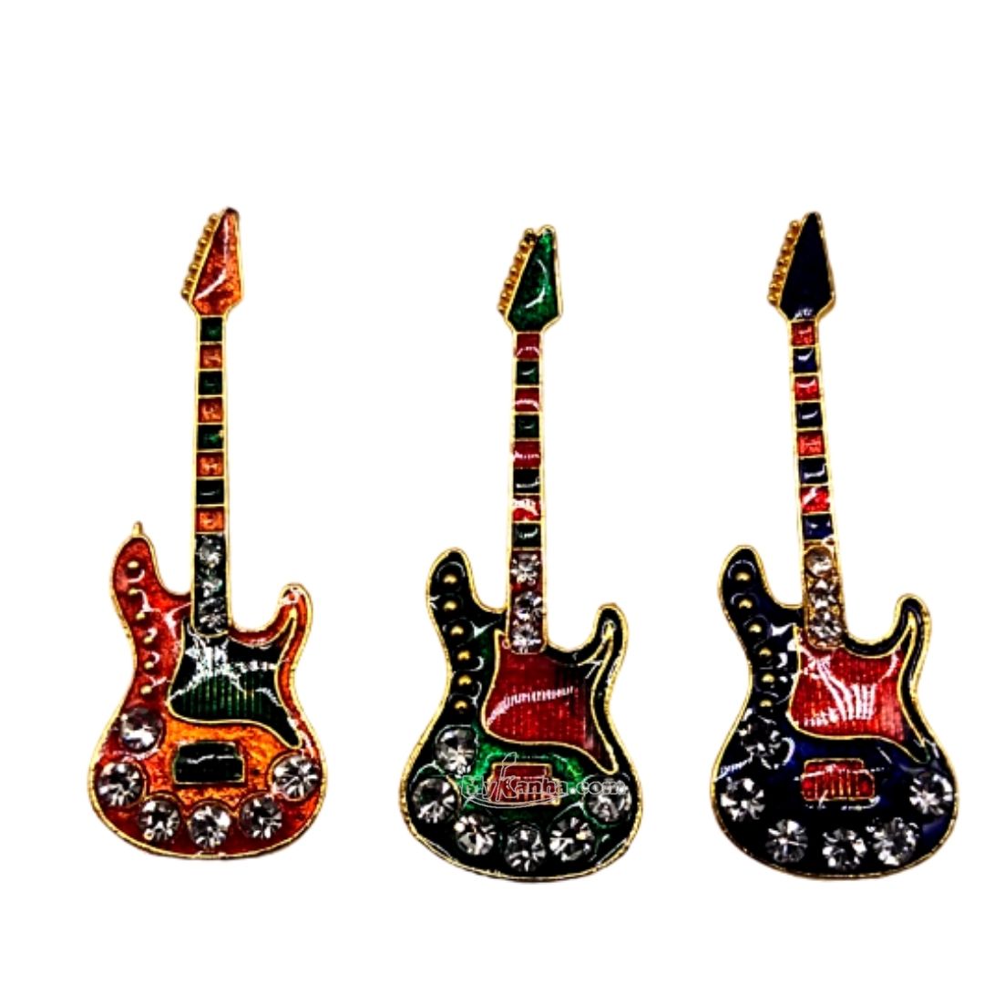 Fancy Ladoo Gopal Musical Instrument Guitar (2 inch) – MyKanha.com