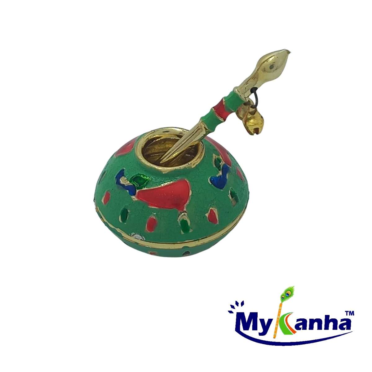 Decorative colorful makhan matki for Janmashtami – MyKanha.com
