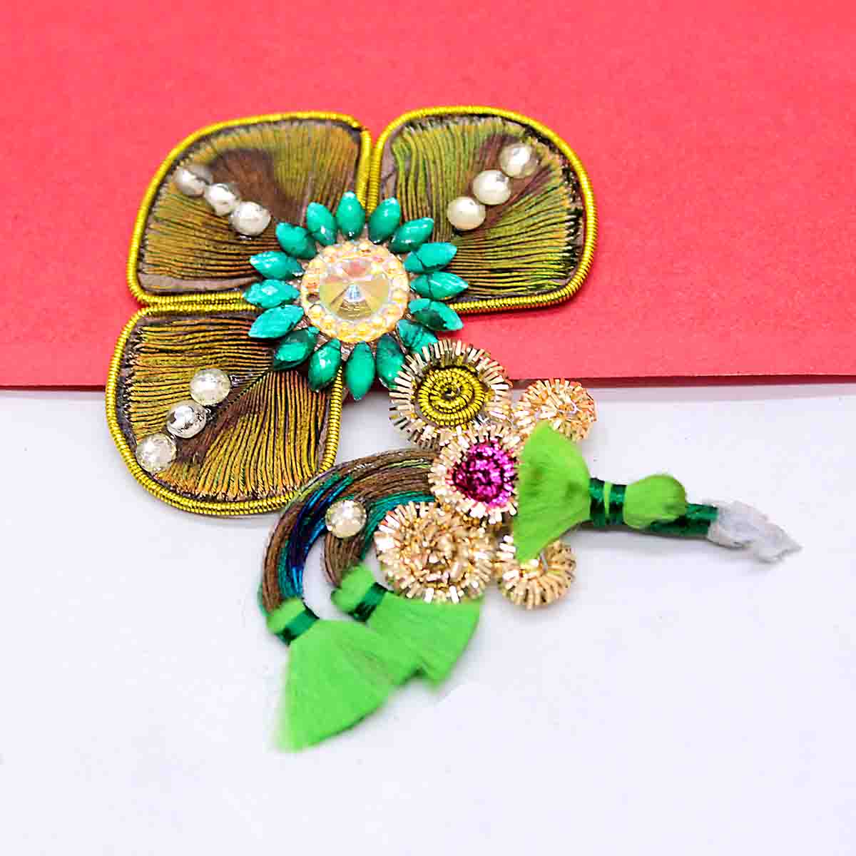 Buy Beautiful Multicolor Deigne Kalangi ( 3 Inches ) at best price ...